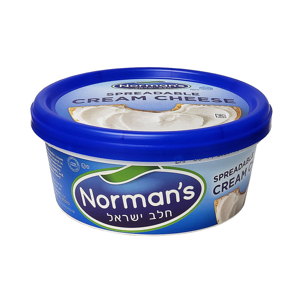 Norman's Spreadable Cream Cheese 8 oz – MGKGlattKosher