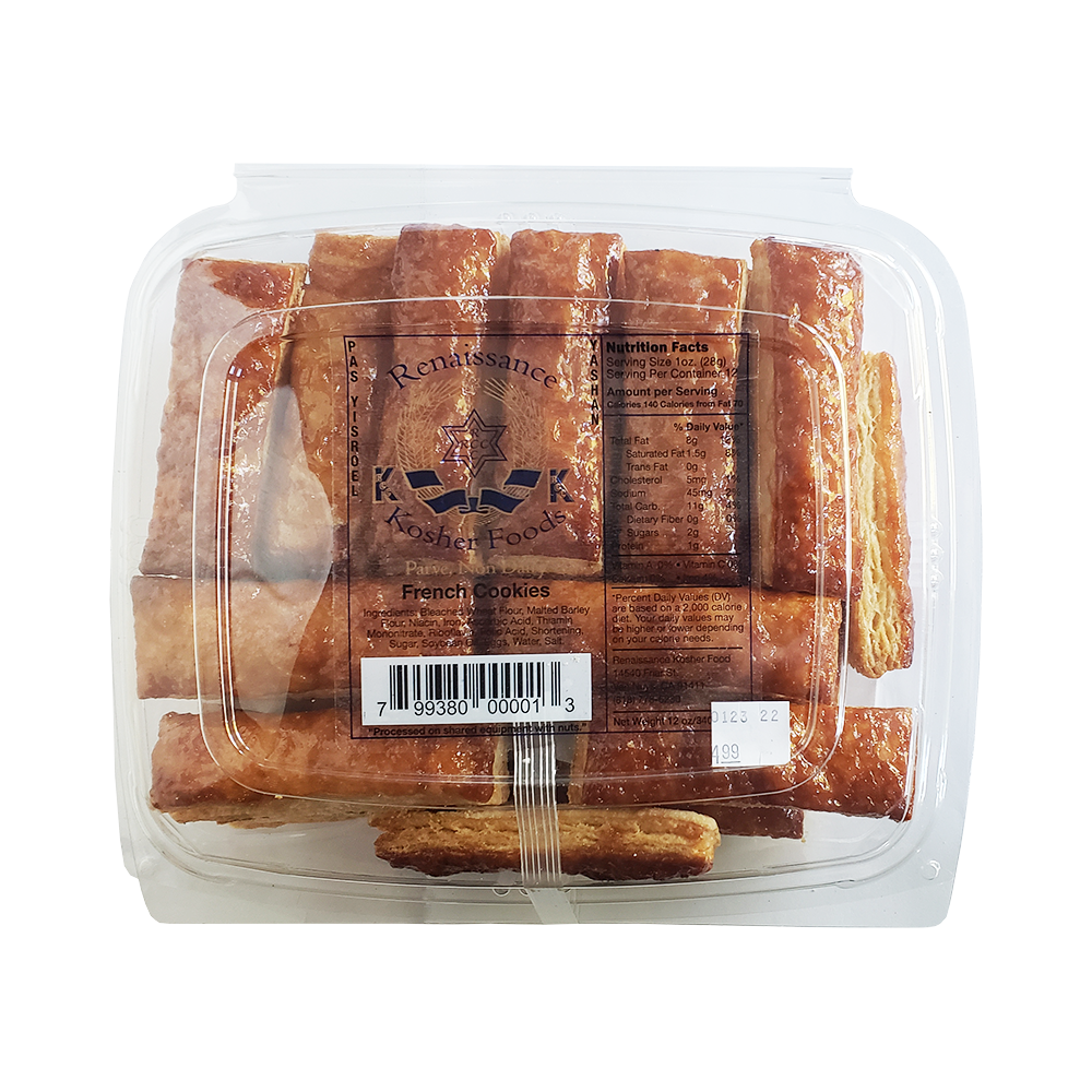 Renaissance French Cookies 12 oz – MGKGlattKosher
